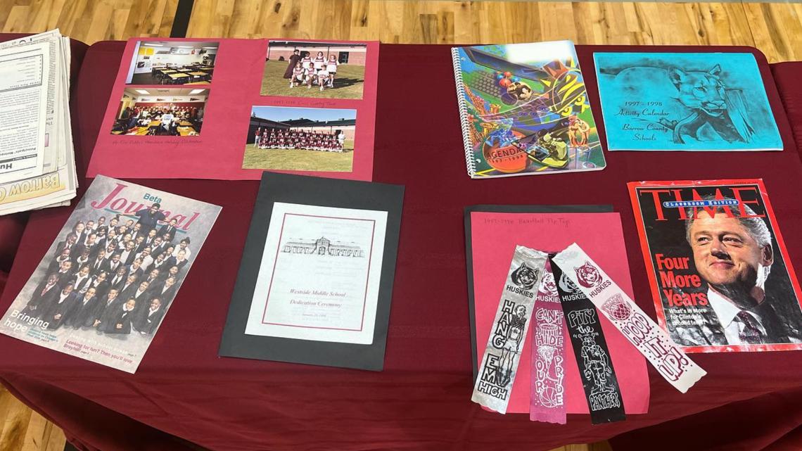 Westside Middle School opens time capsule 25 years later | 11alive.com