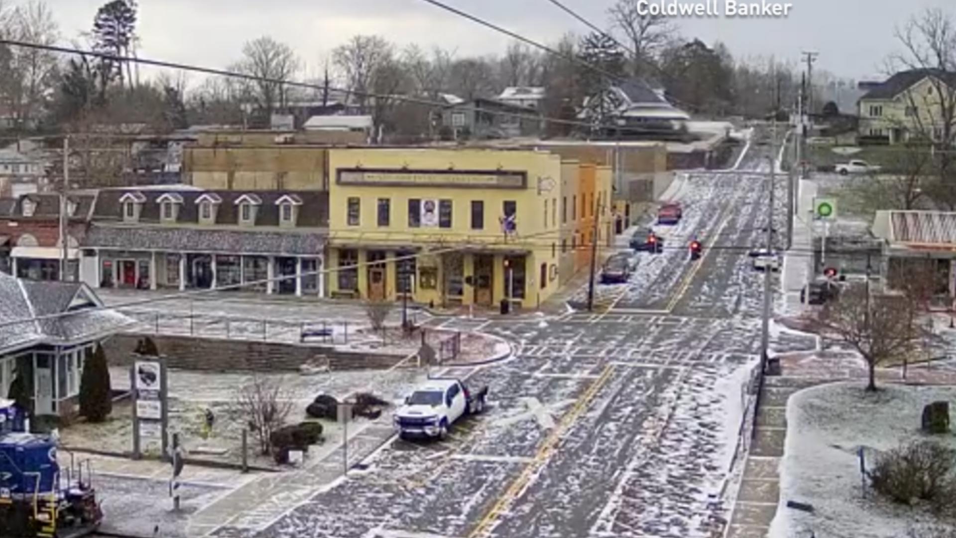 Atlanta snow flurries spotted Thursday February 20 | 11alive.com