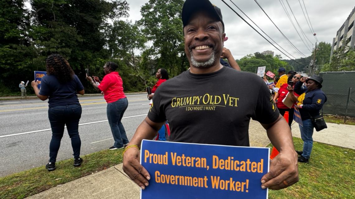 Hands Off VA protest in Atlanta on Saturday April 26 | 11alive.com