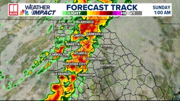 Weather Impact Alert | Severe storms north Georgia, metro Atlanta this ...