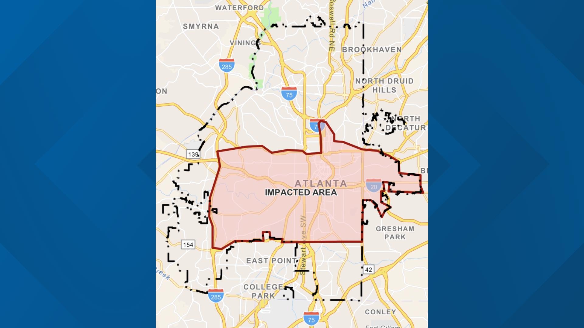 Atlanta water main break | Latest updates on issue | 11alive.com