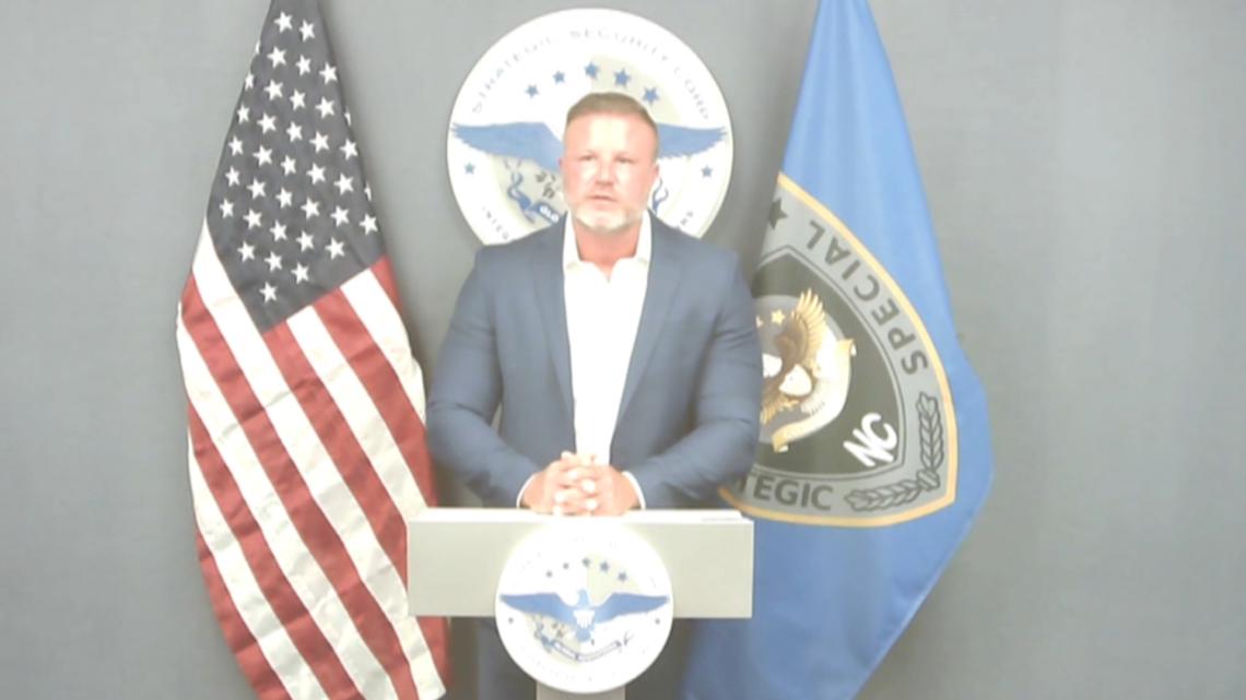Security company CEO news conference on employees leaving Fulton County ...