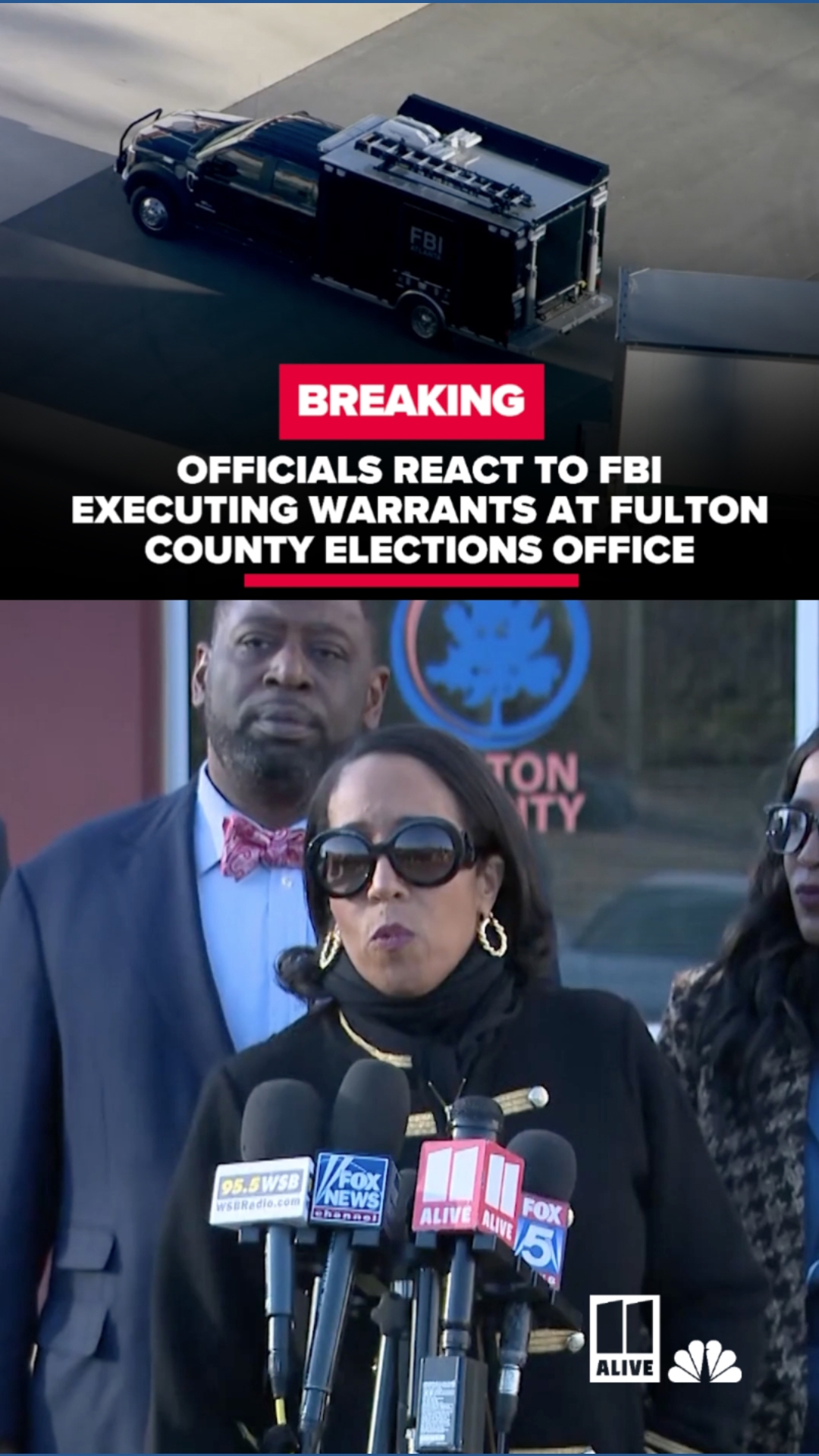 Fulton County official reacts to FBI executing search warrant at ...