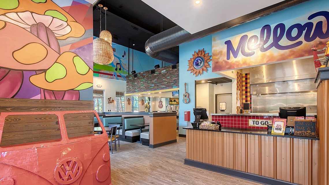 Mellow Mushroom new logo branding store looks | 11alive.com
