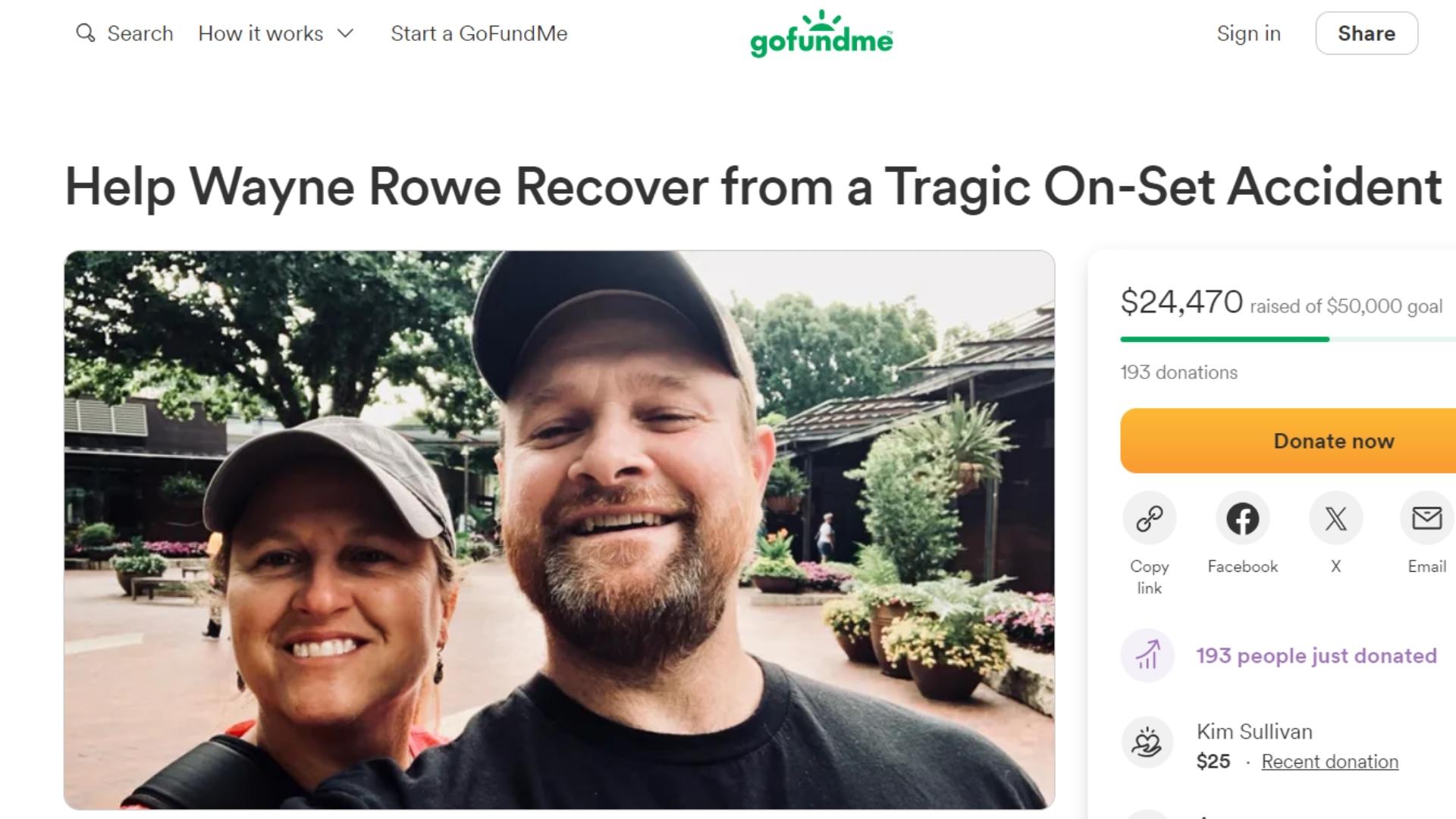 Georgia movie set crash crew members hurt online fundraisers | 11alive.com