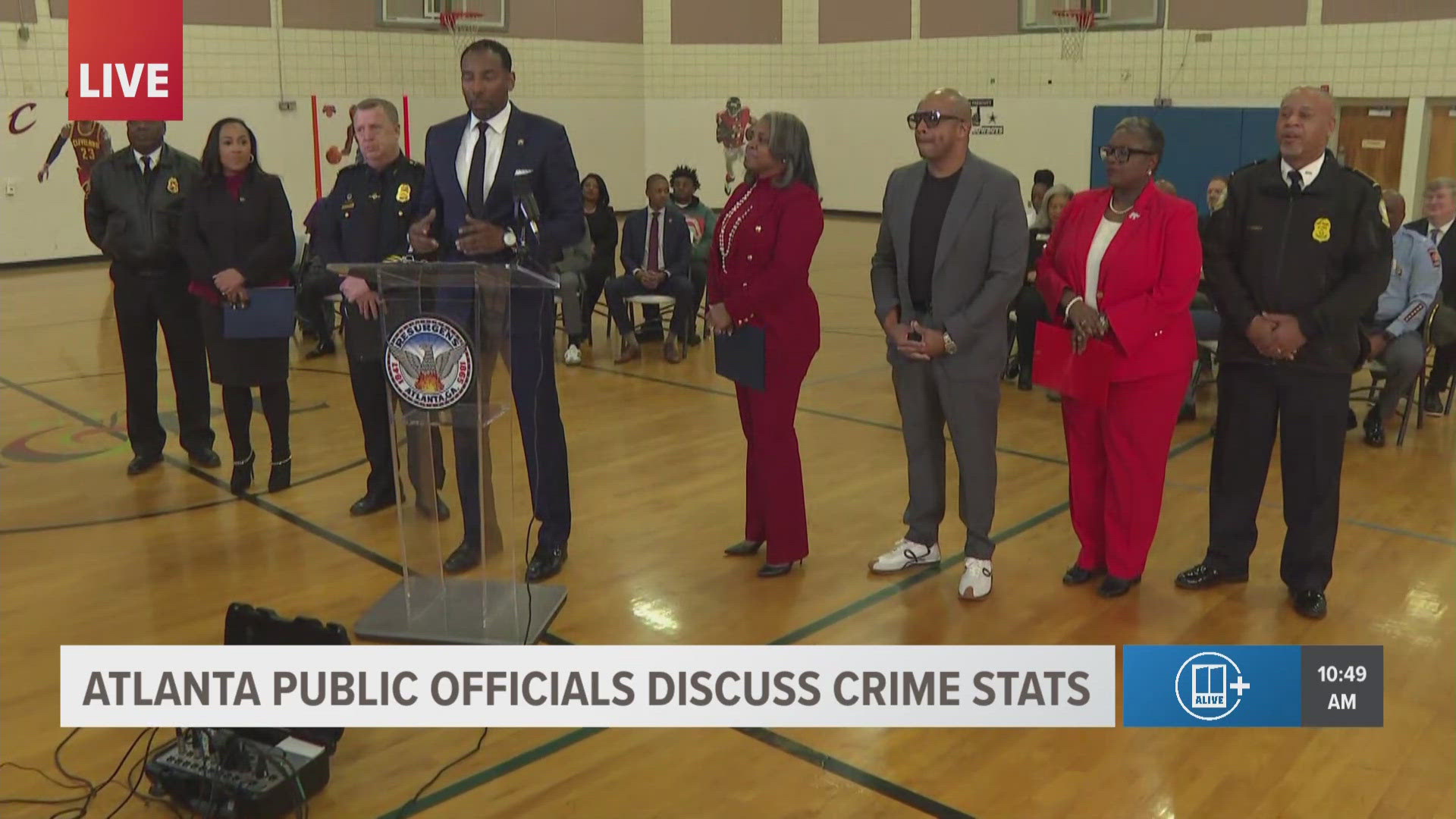 Atlanta crime stats news conference today | 11alive.com