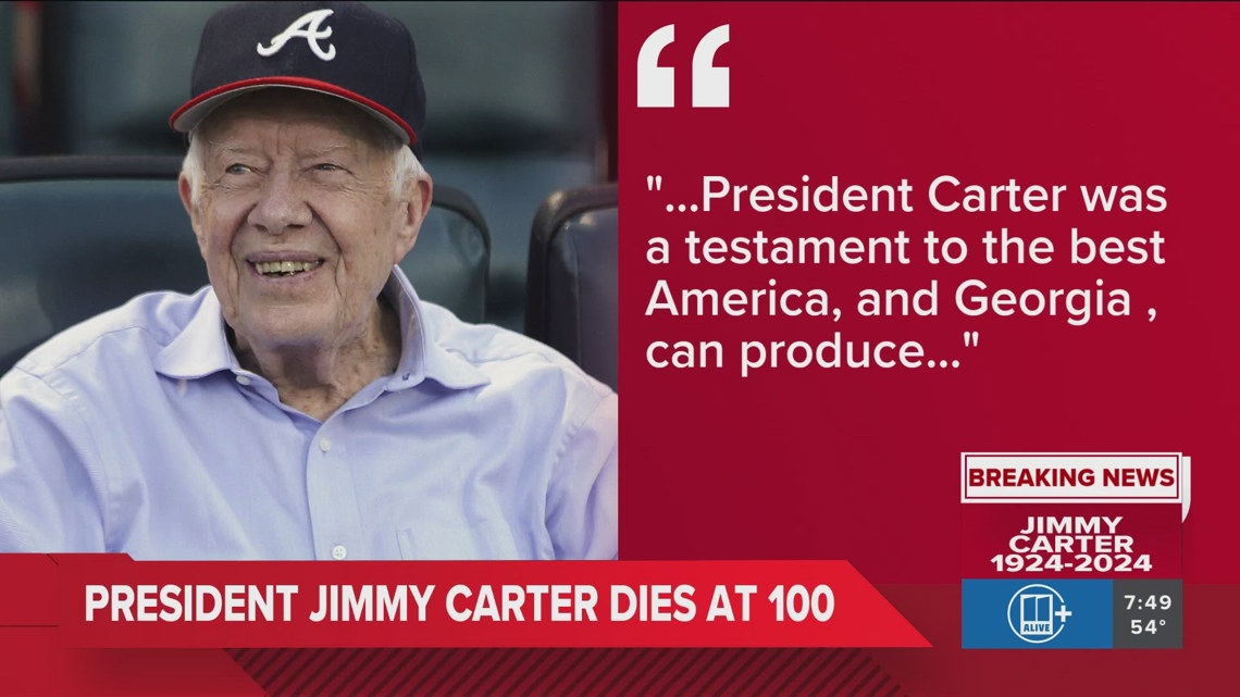 Atlanta Braves reflect on Jimmy Carter's life | 11alive.com