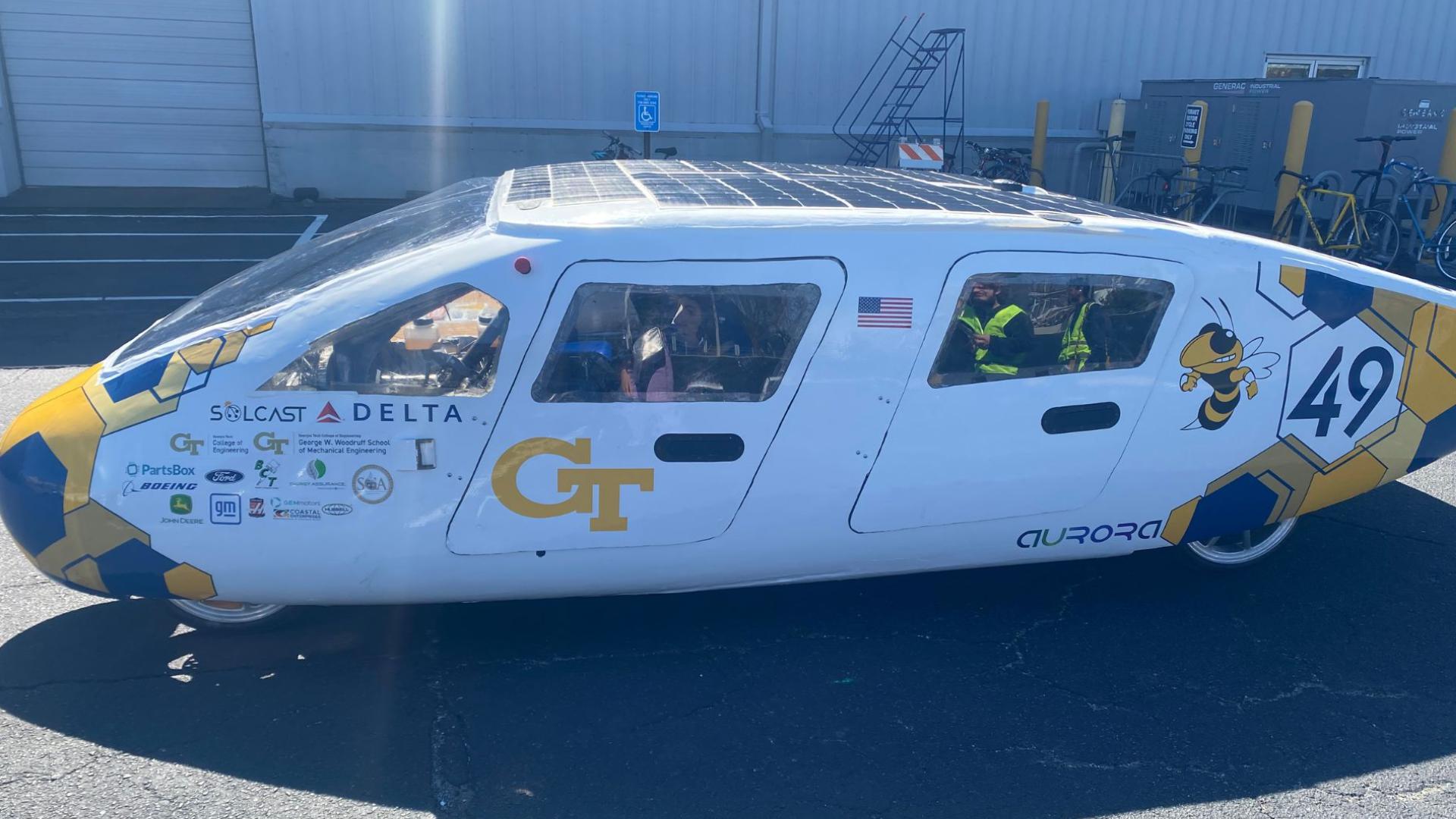 Georgia Tech solar car powering future of transportation | 11alive.com