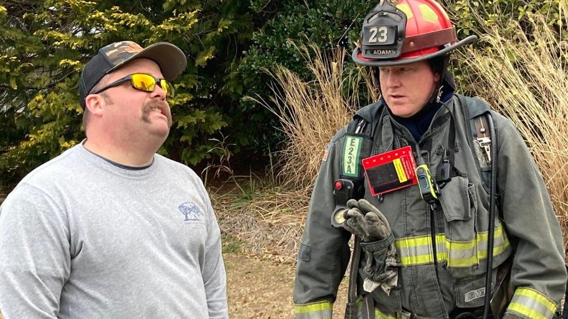 Cherokee County fireman | Heroic act of service | 11alive.com