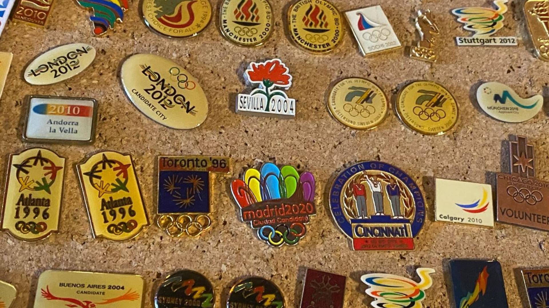 A look at Olympic pin trading tradition in Atlanta | 11alive.com