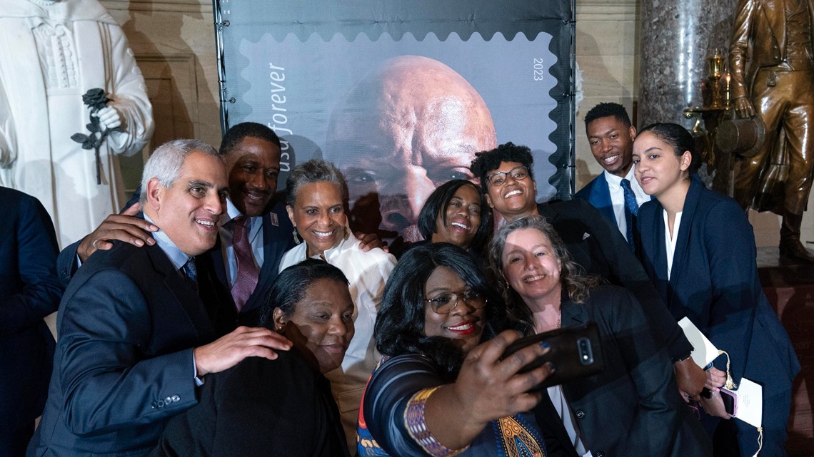 Rep. John Lewis | USPS Forever Stamp | 11alive.com