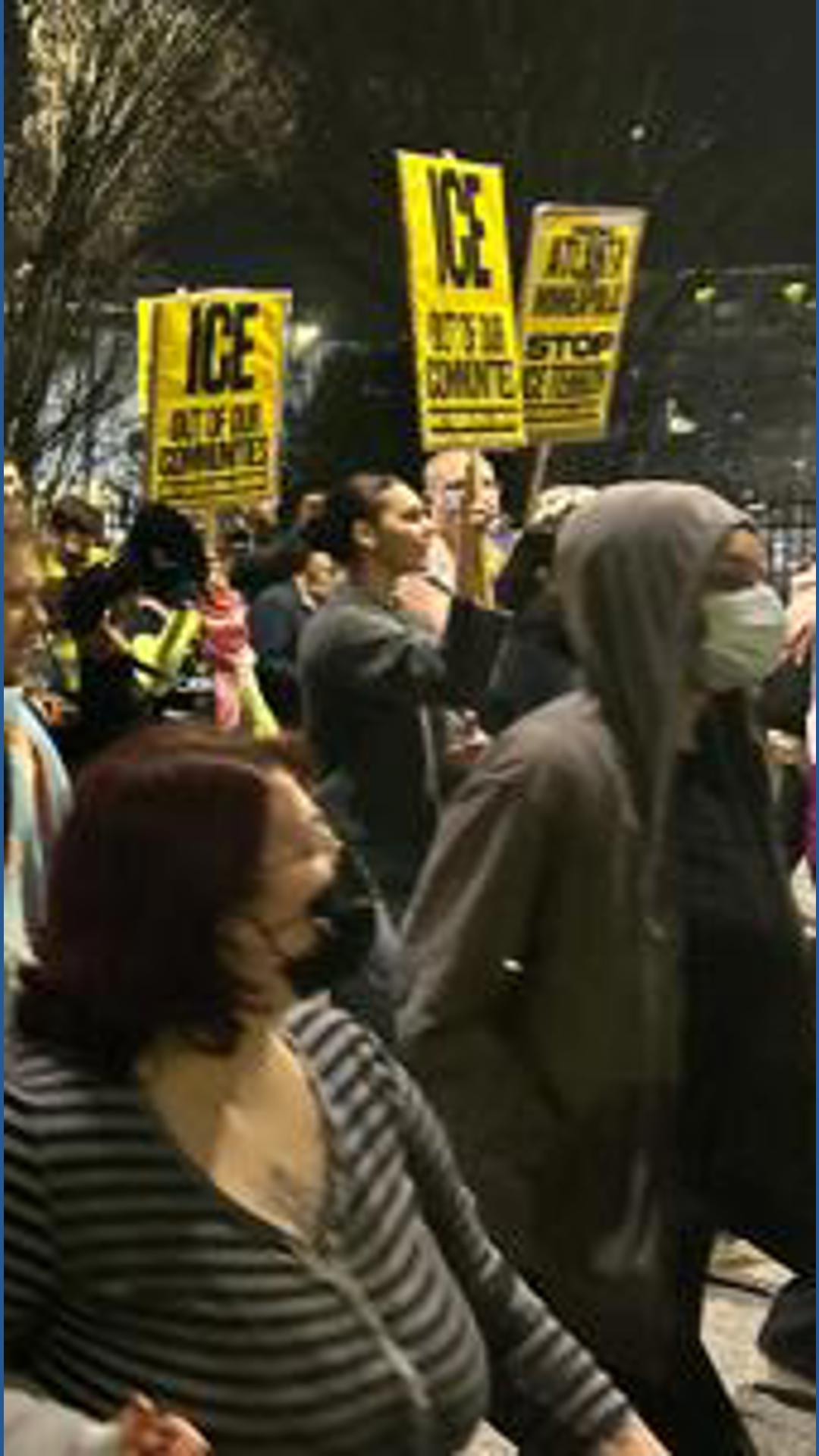 Group rallies in Atlanta after woman killed by ICE in Minneapolis ...