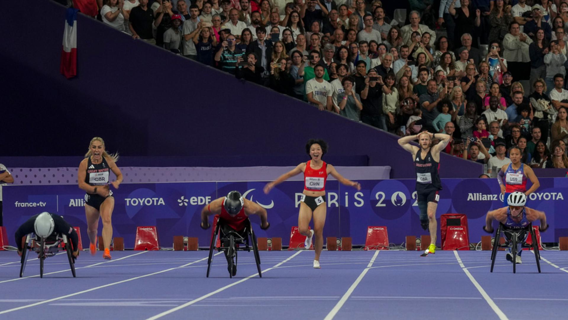 Paralympics 4X100 relay | 11alive.com