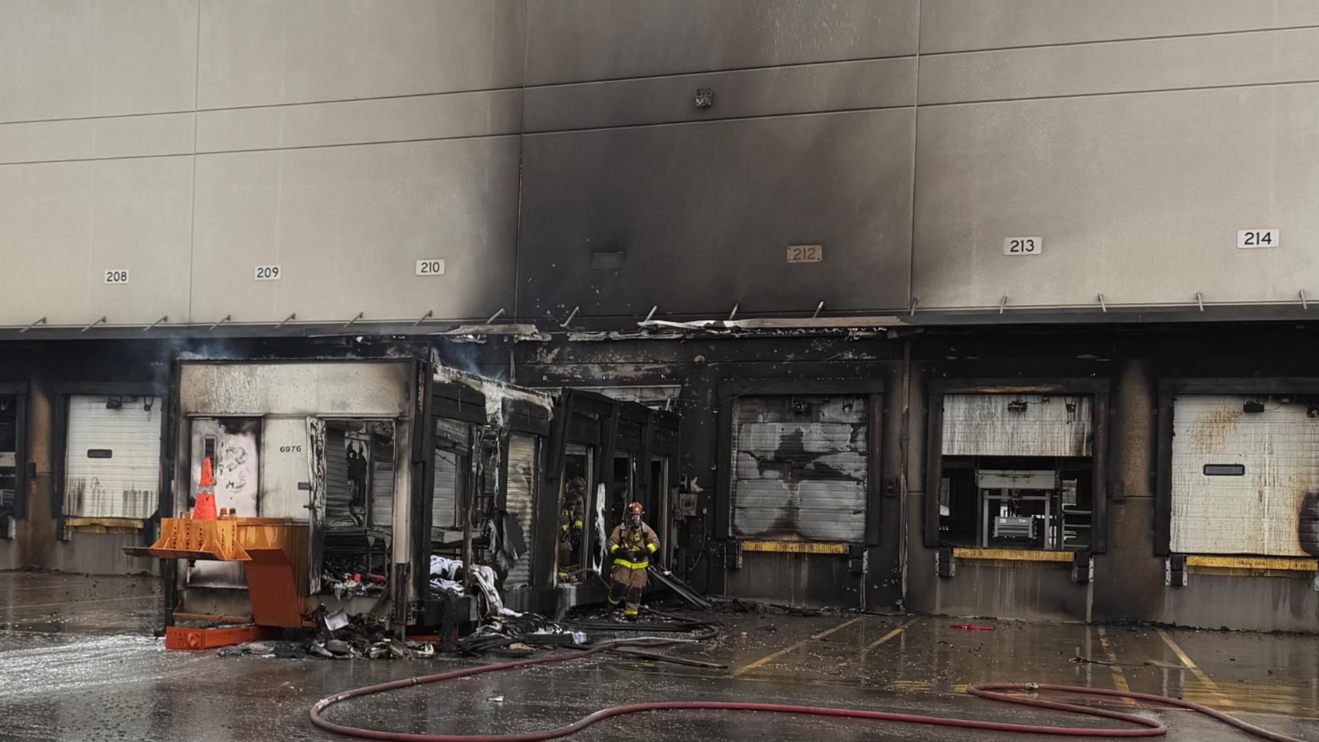 Fire breaks out at FedEx facility in Cobb County | 11alive.com