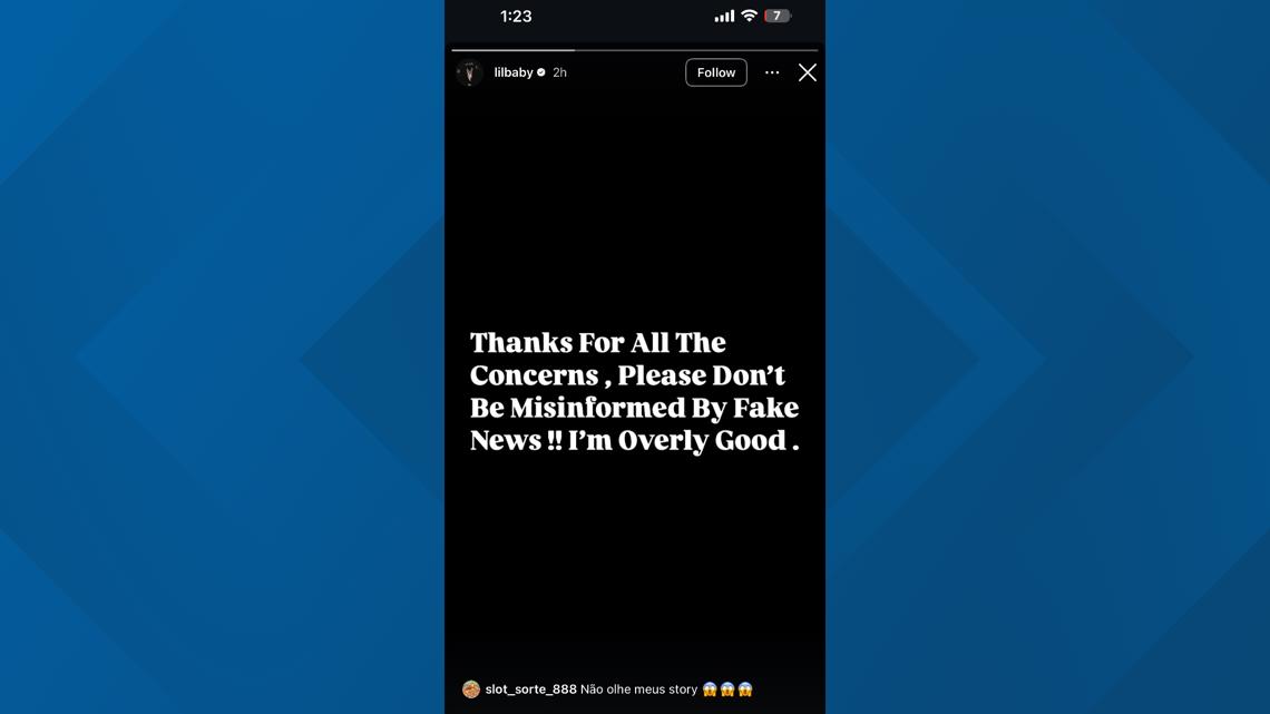 Rapper Lil Baby responds to Atlanta Police | Deadly double shooting ...