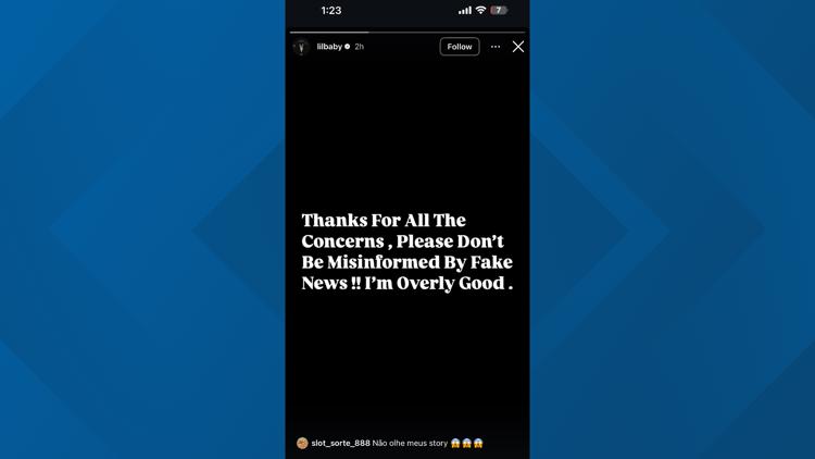 Rapper Lil Baby responds to Atlanta Police | Deadly double shooting ...