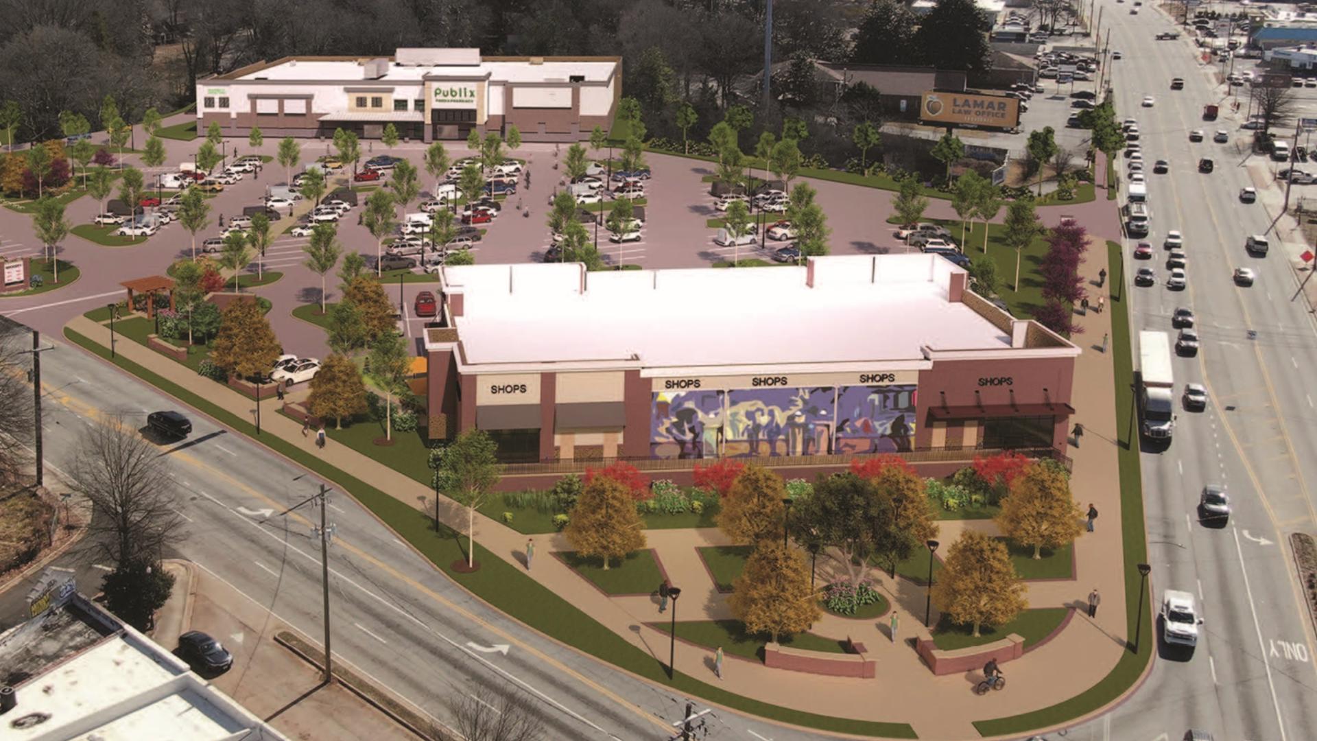 Groundbreaking set for today for new Candler Road retail development ...
