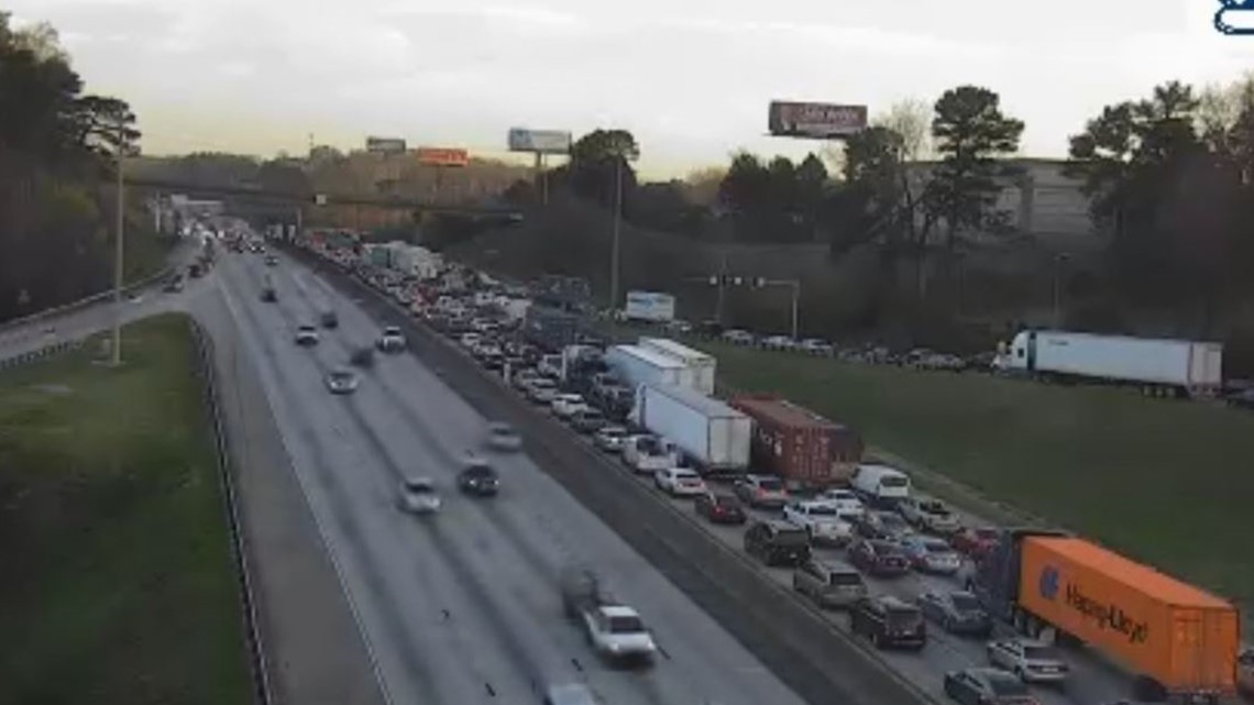 I 285 North traffic Atlanta by Hartsfield Jackson Airport | 11alive.com
