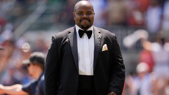 Where was beloved Braves opera tenor Timothy Miller during 'God Bless ...