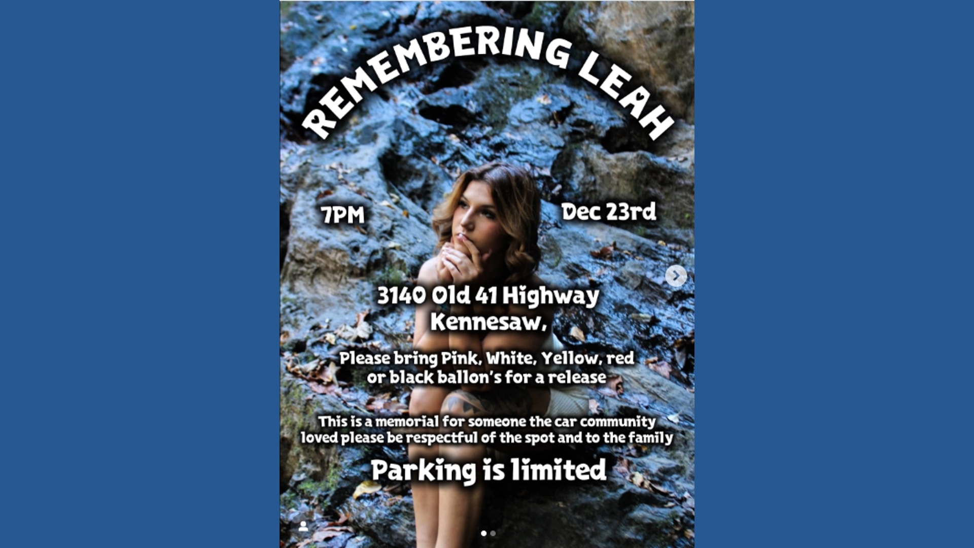 Vigil in Kennesaw honors young woman who tragically died trying to ...
