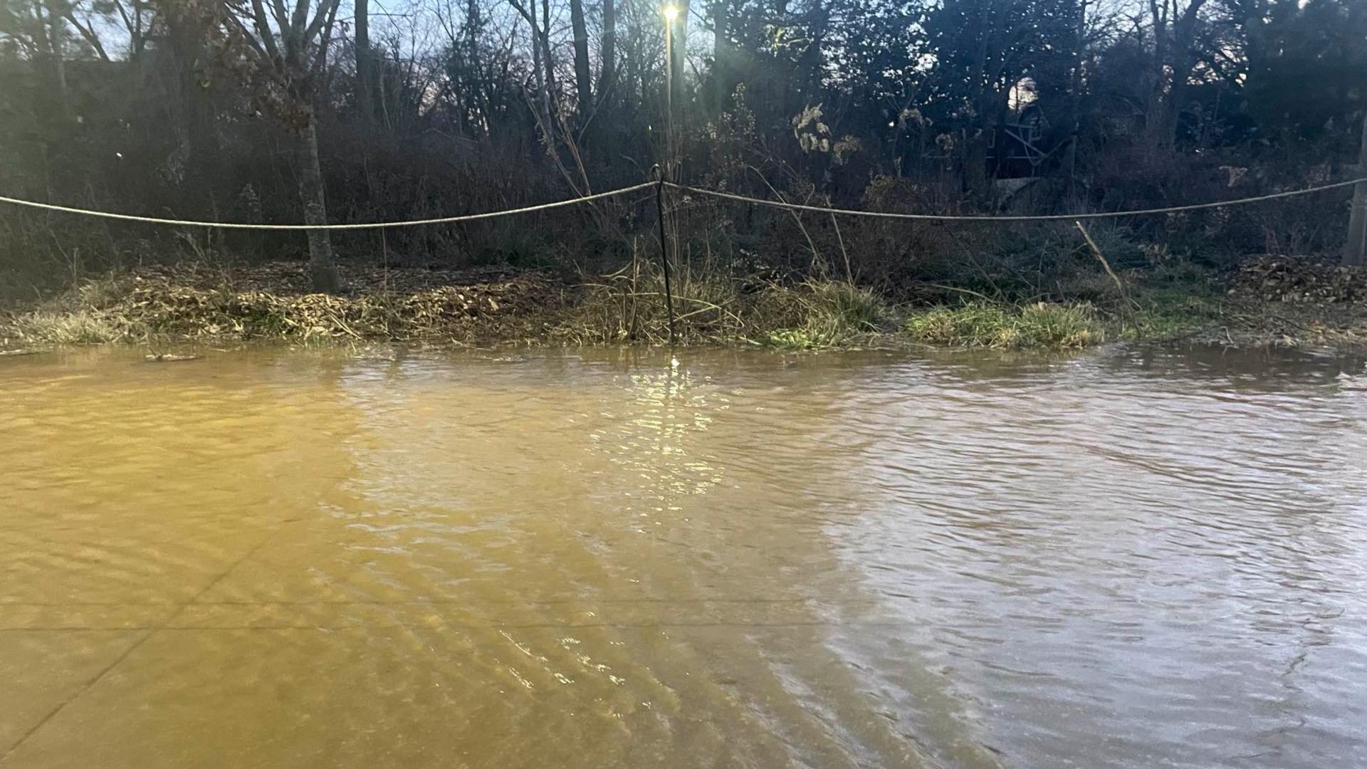 Atlanta BeltLine flooding from water main break | 11alive.com