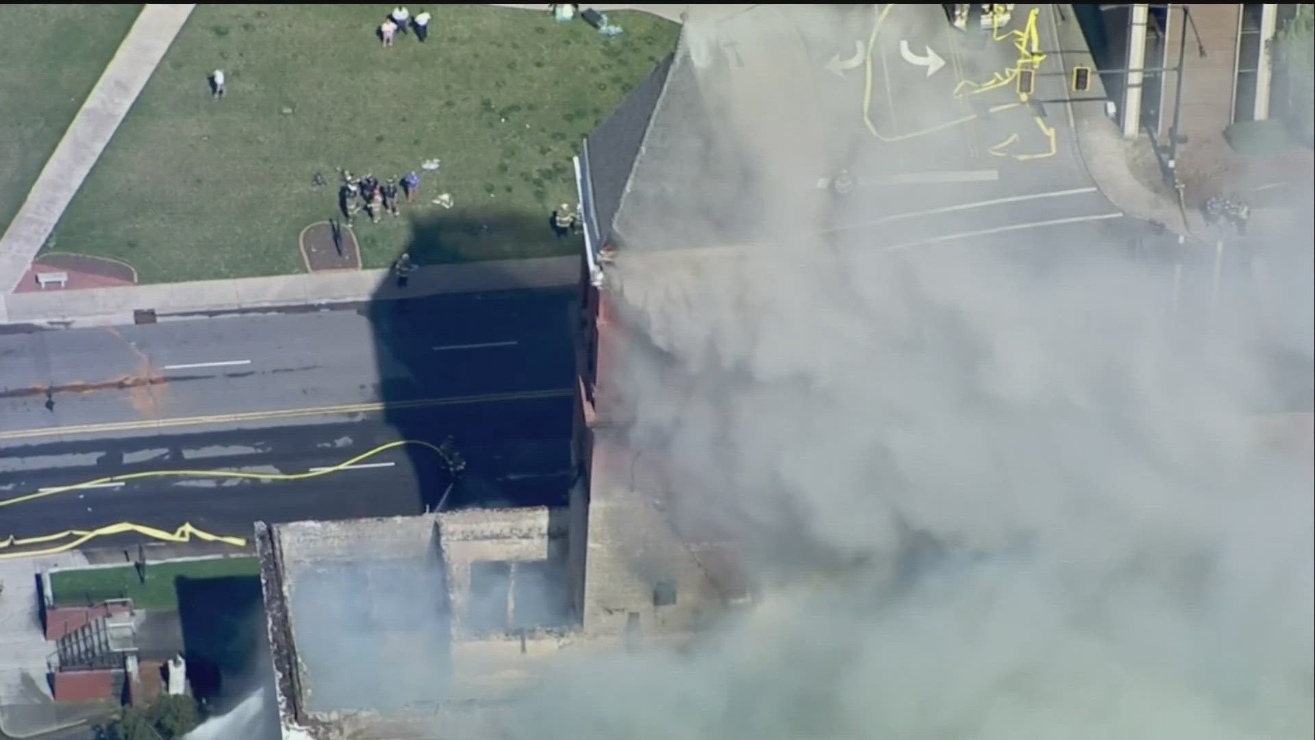 Historic courthouse in Rome catches fire | What we know | 11alive.com