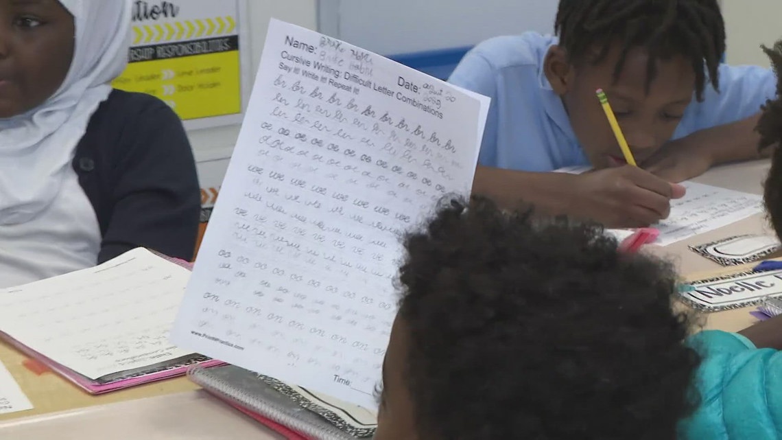 What to know about cursive handwriting coming back in Georgia | 11alive.com