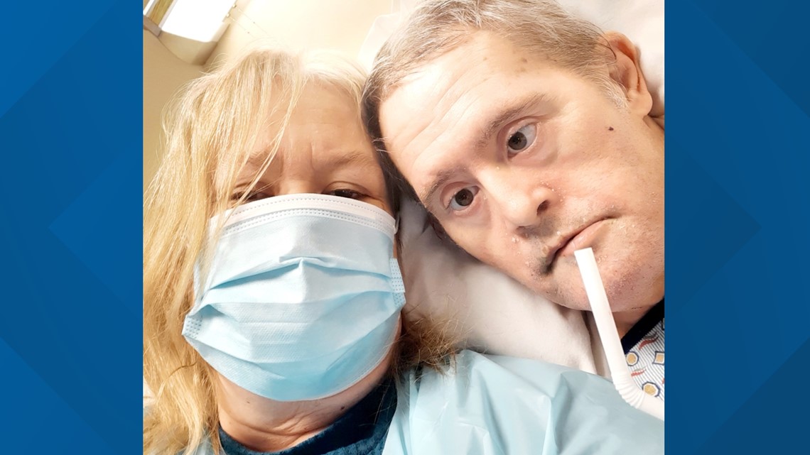 Sandy James struggles to visit brother Rudy Thompson in hospital ...