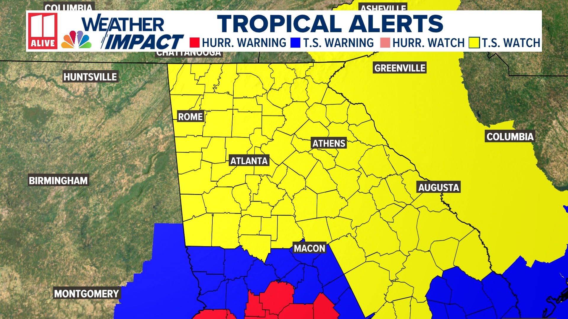 How metro Atlanta counties are prepping for Tropical Storm Helene ...