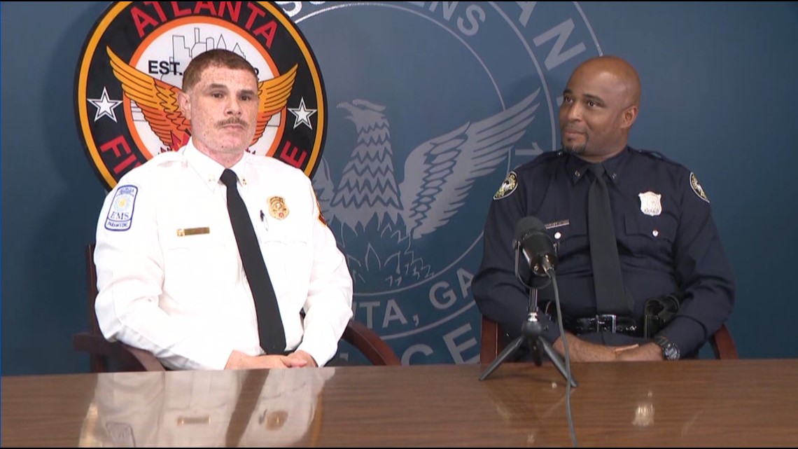 Atlanta flooding | Man rescued after car trapped in water | 11alive.com