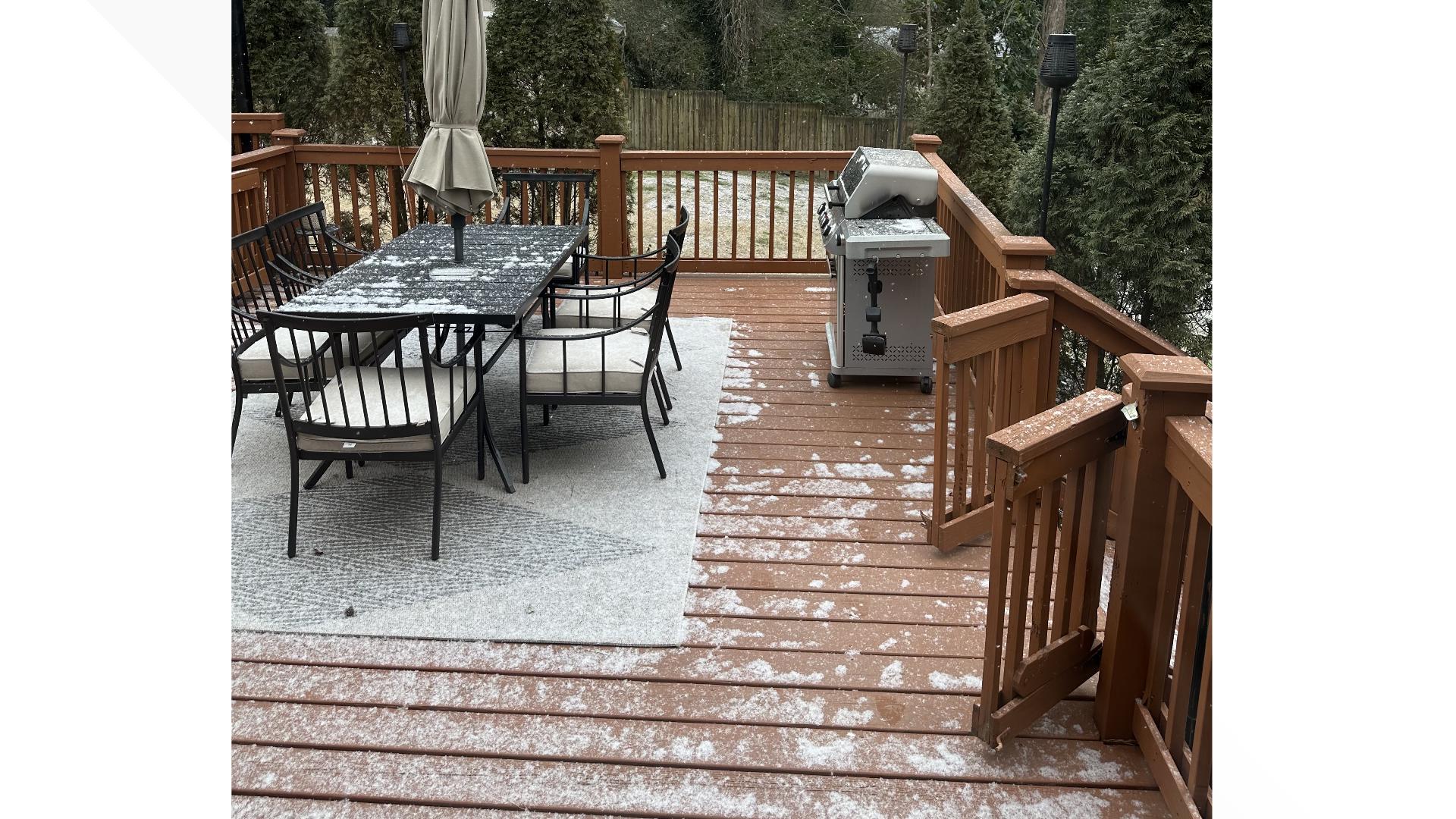 Saturday weather updates: Snow piles up in north Georgia, now making ...