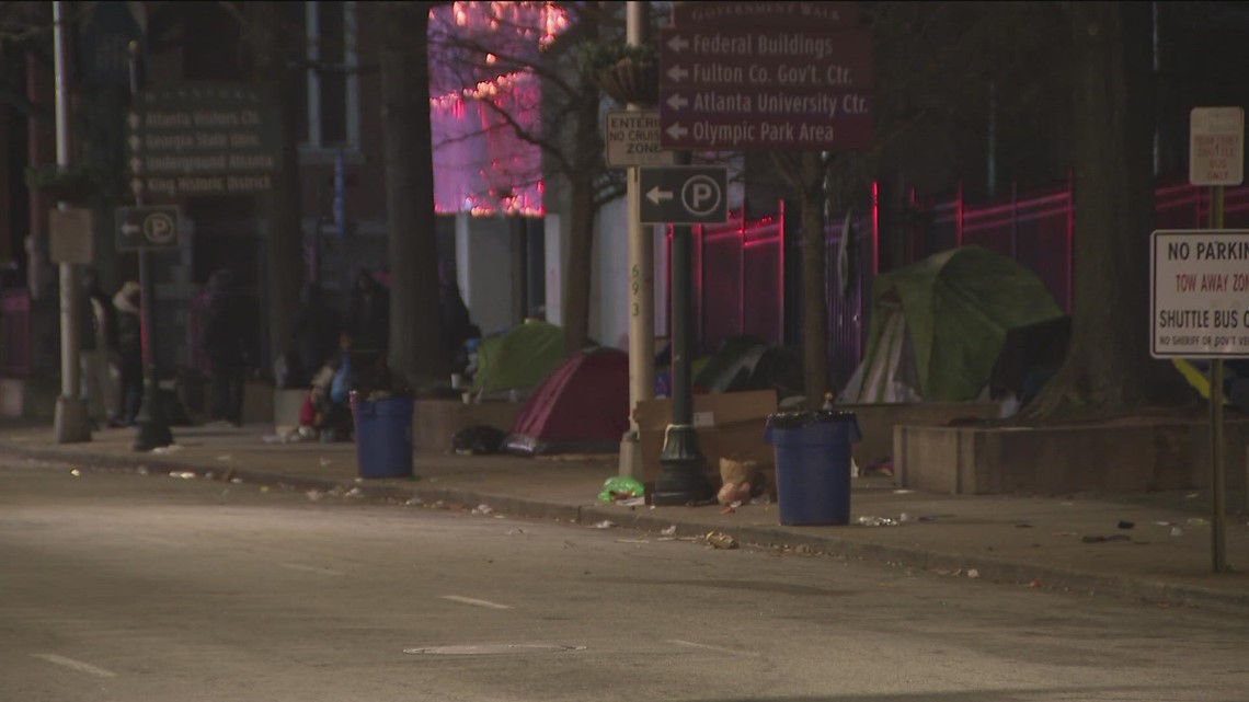 Homeless advocates calling for help as camps in downtown Atlanta to be ...