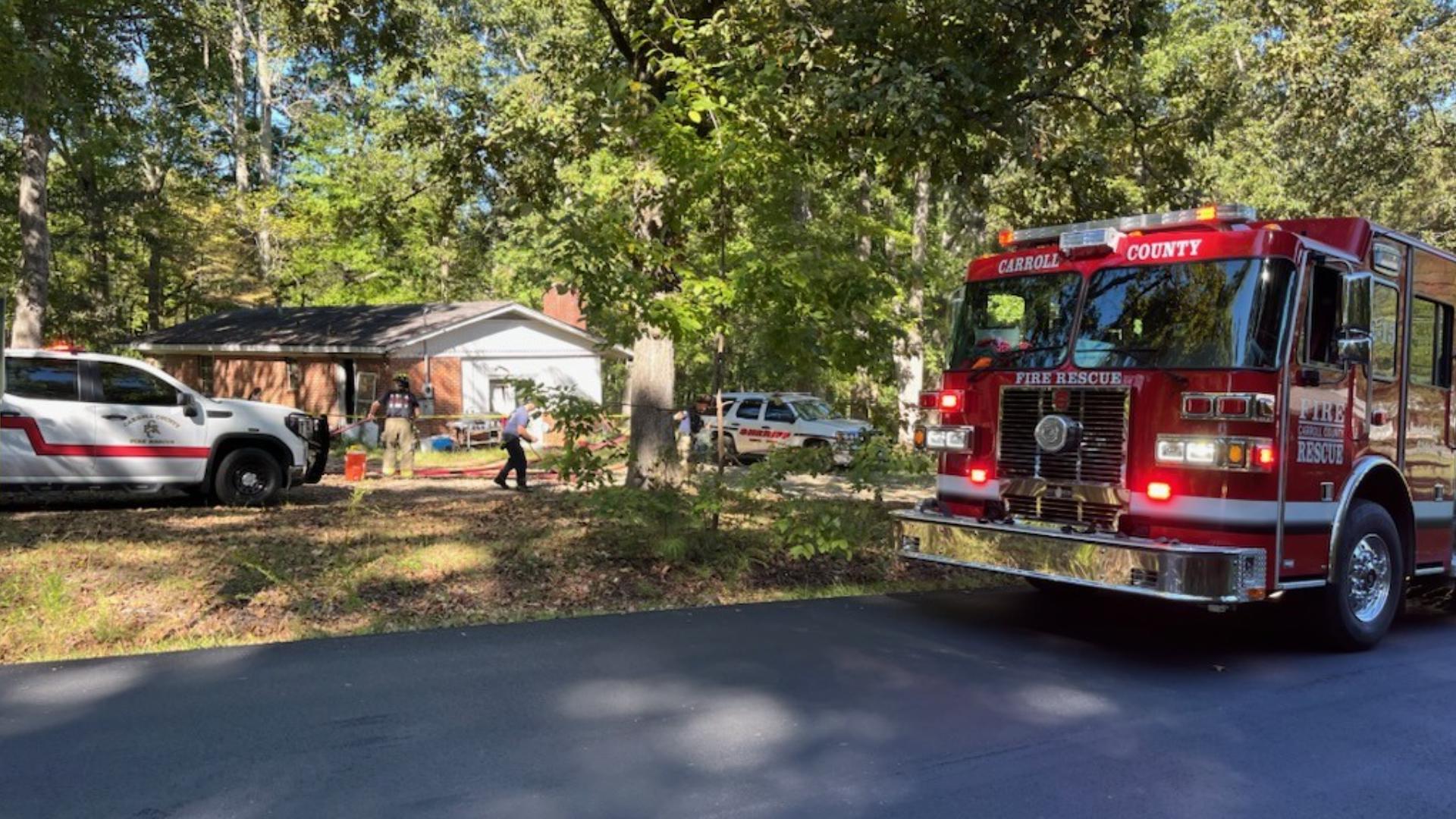 Carroll County Deputy Kyle Hilton house destroyed in fire | 11alive.com