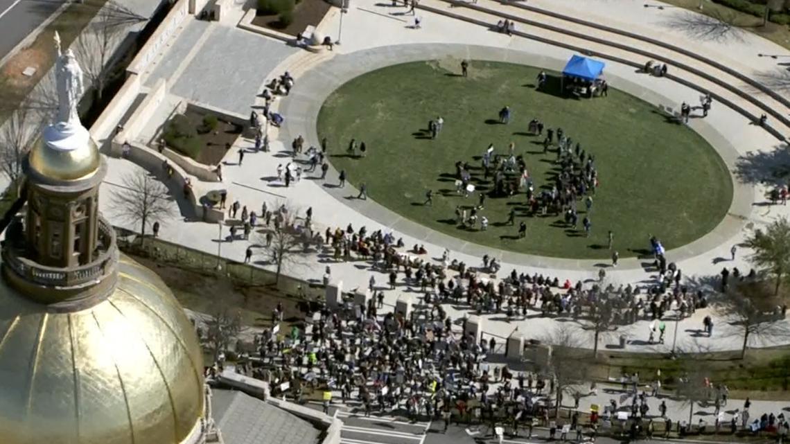 Donald Trump, Elon Musk protests in Atlanta | 11alive.com