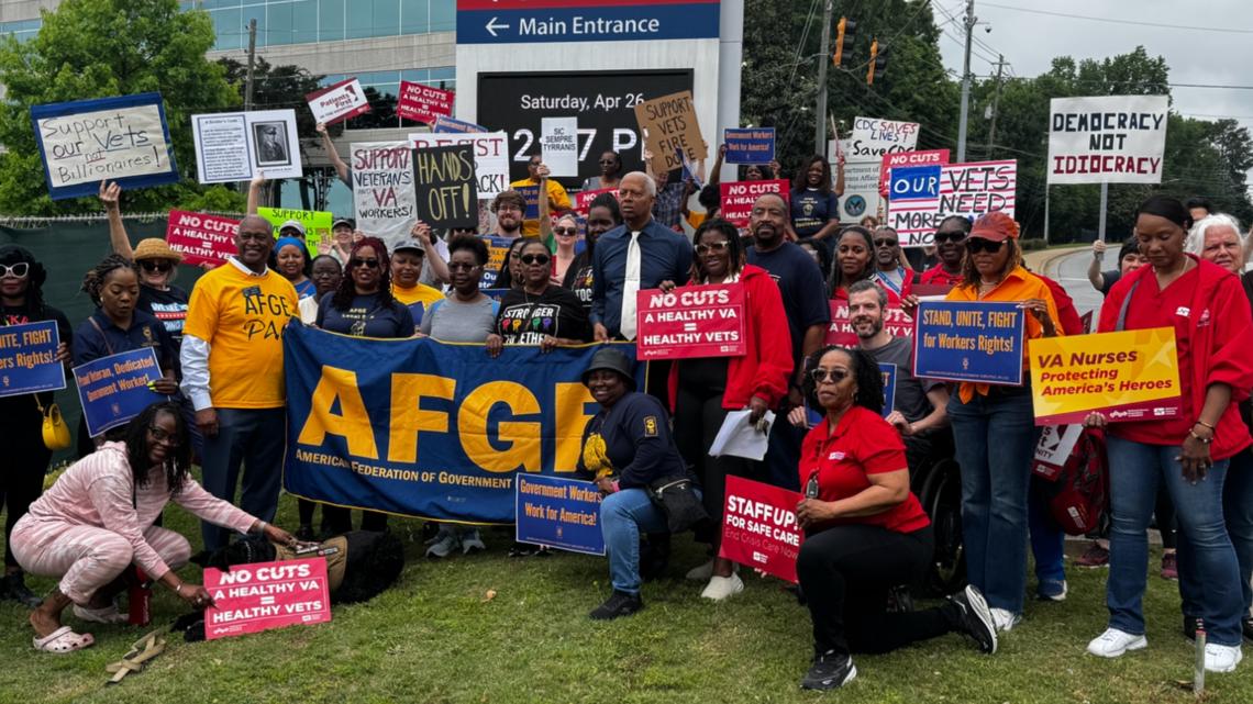 Hands Off VA protest in Atlanta on Saturday April 26 | 11alive.com