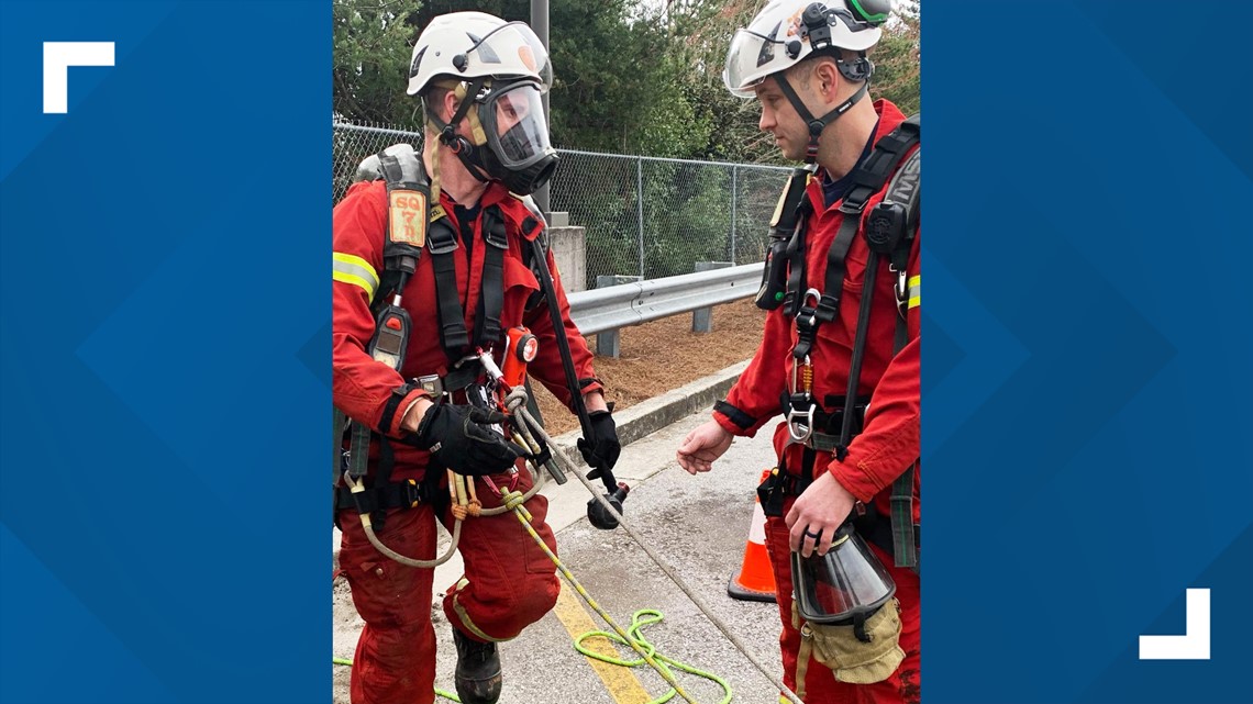 Firefighters rescue dog from storm drain in Cobb Co | 11alive.com