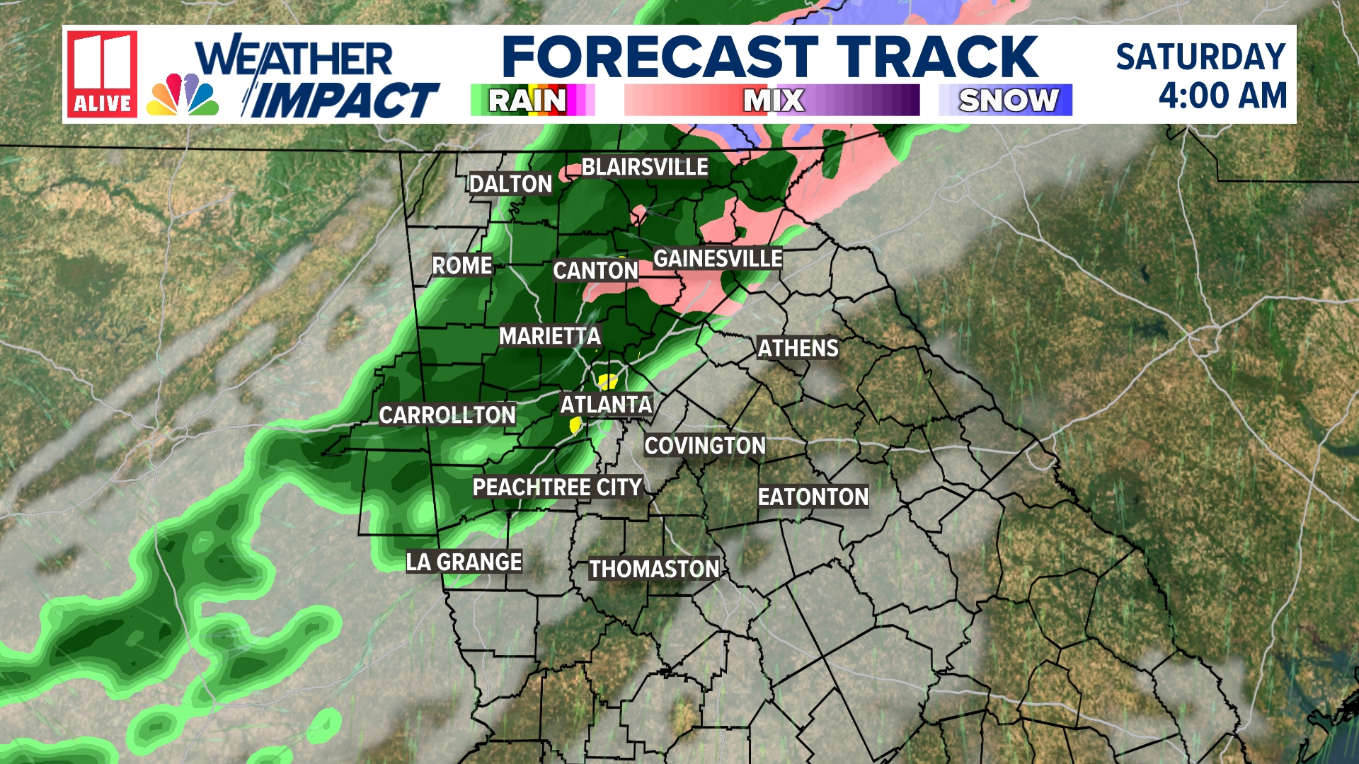 What to know about this weekend's cold and chance of winter weather in ...