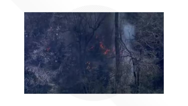 Fire seen near I-85 and GA-400 | 11alive.com