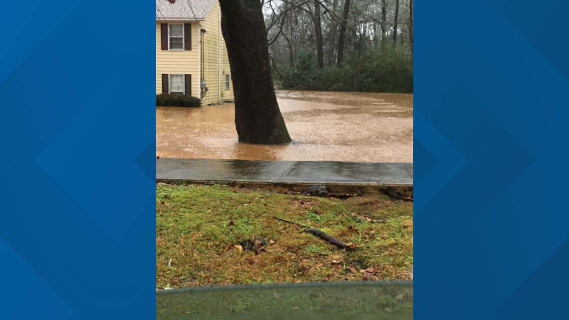 LaGrange flooding: Video shows water pouring out the front door ...