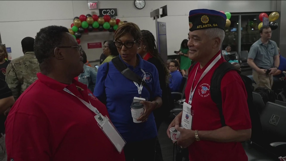 GA Black veterans celebrated with 'Honor Flight' | 11alive.com