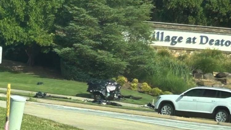 Two hurt in Hall County fire engine crash | 11alive.com