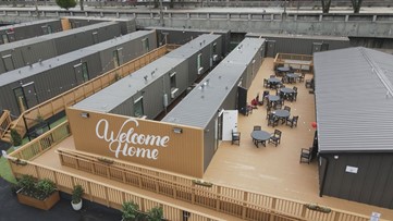 Atlanta opens first rapid housing site | 11alive.com