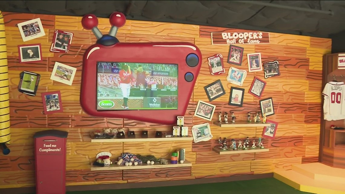 Blooper's Clubhouse inside look | Atlanta Braves | 11alive.com