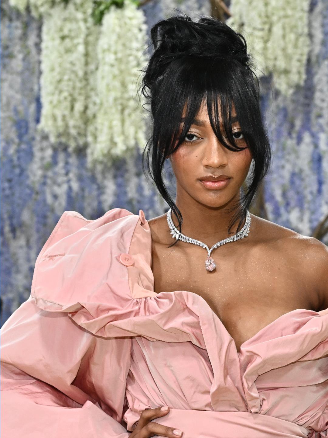 Angel Reese steps out in pink gown at Met Gala | 11alive.com