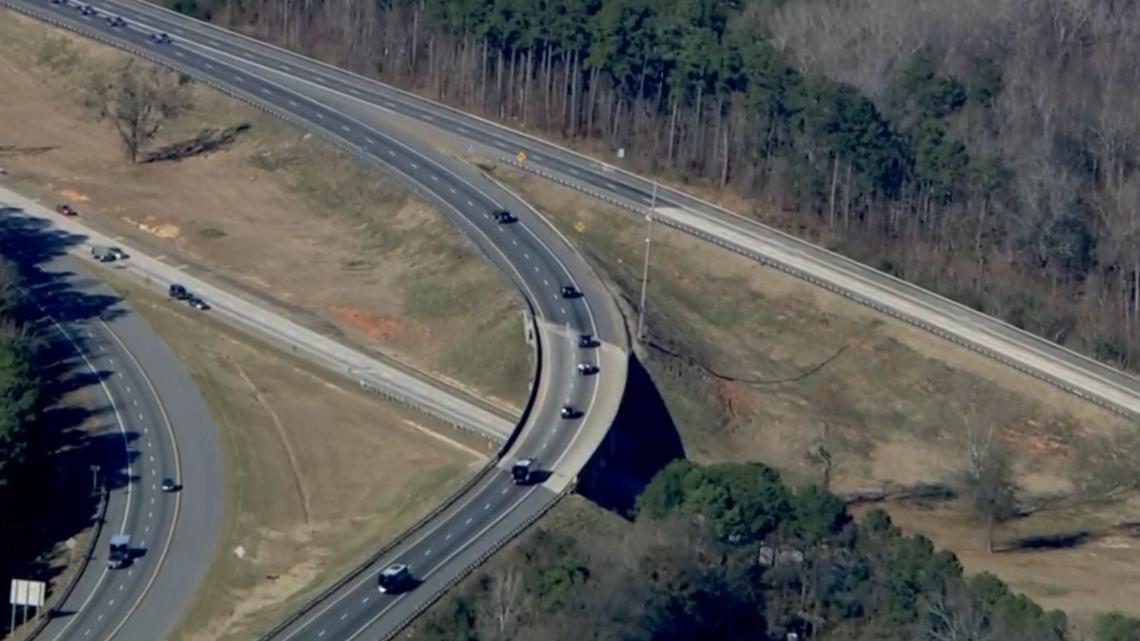 Jimmy Carter motorcade route | Aerials | 11alive.com
