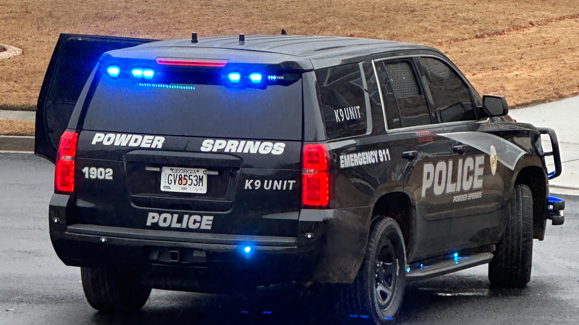 Police on Old Lost Mountain Rd, McEachern in Powder Springs | 11alive.com