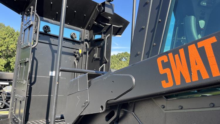 GSP SWAT skid-steer used after 2 Cobb deputies shot, killed | 11alive.com