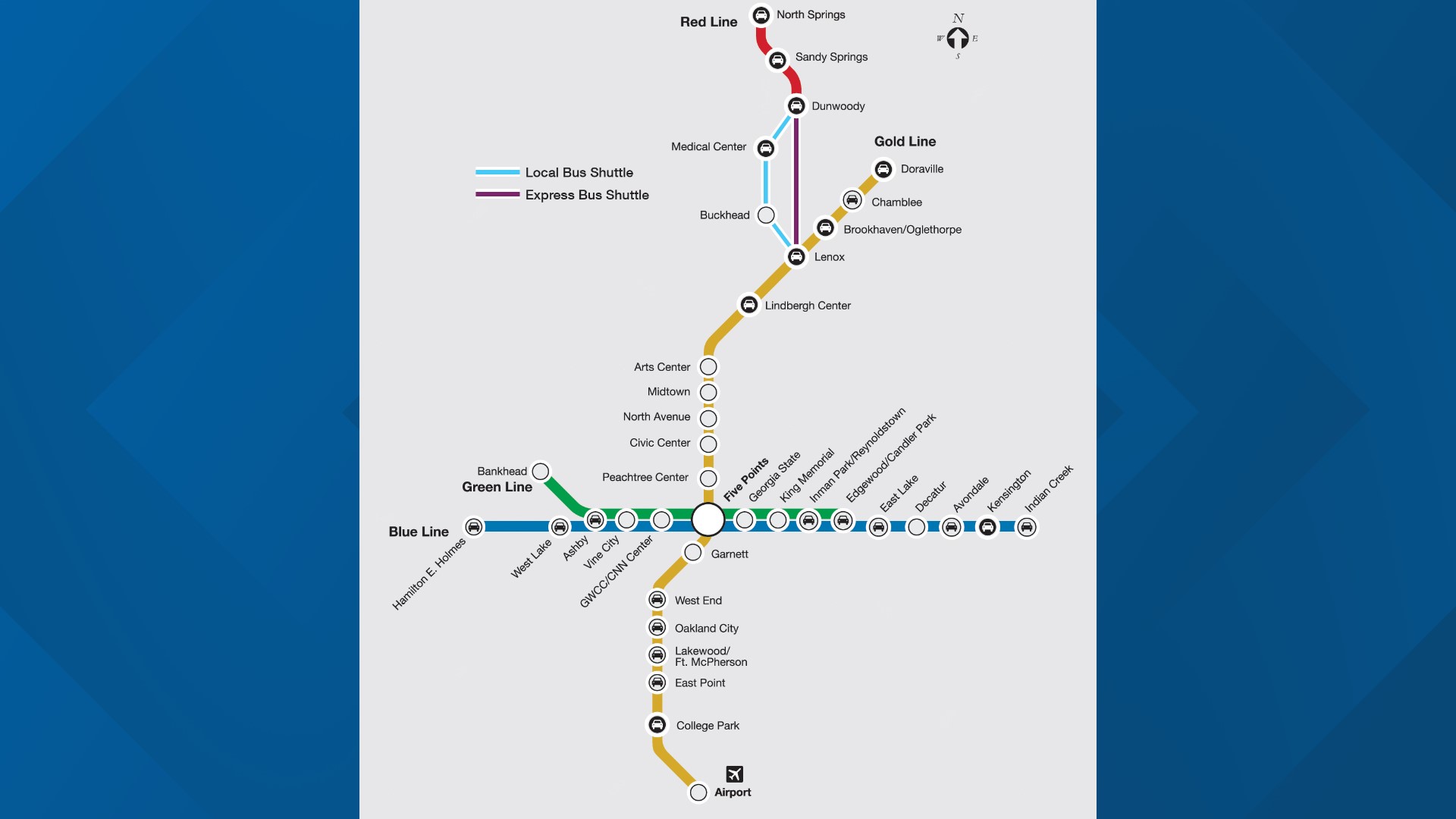 MARTA Red Line closed | How to find transportation | 11alive.com