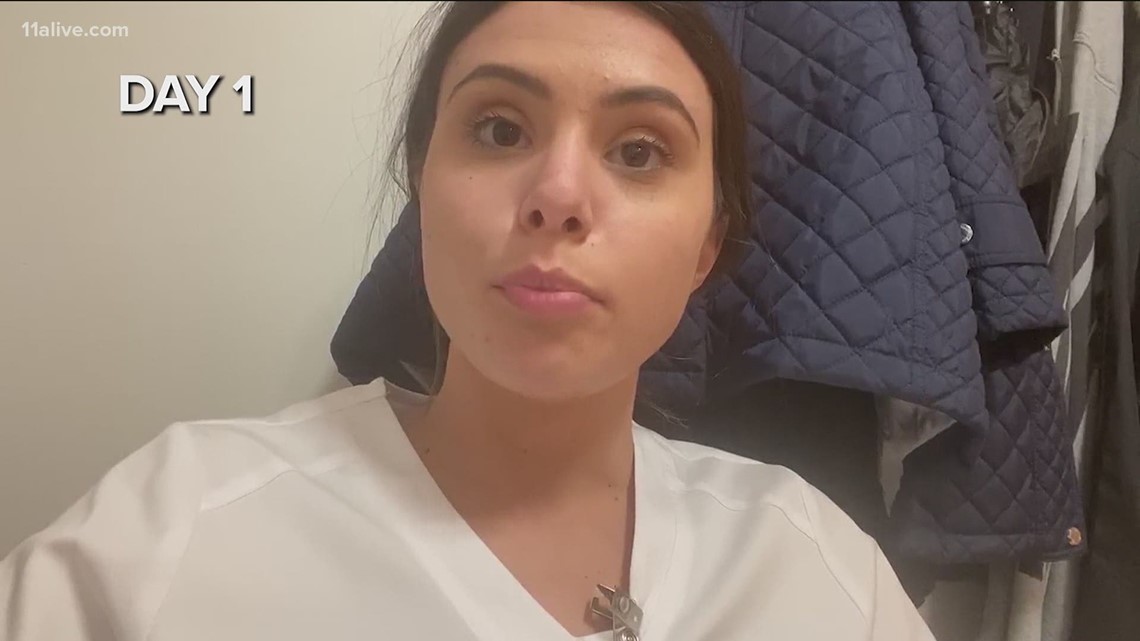 Georgia nurse in New York describes working during pandemic | 11alive.com
