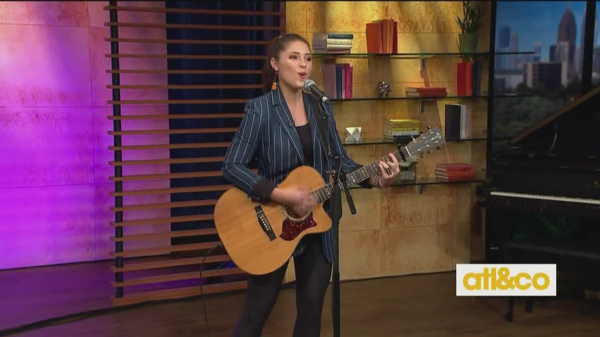 Caroline Kole performs on A&C | 11alive.com